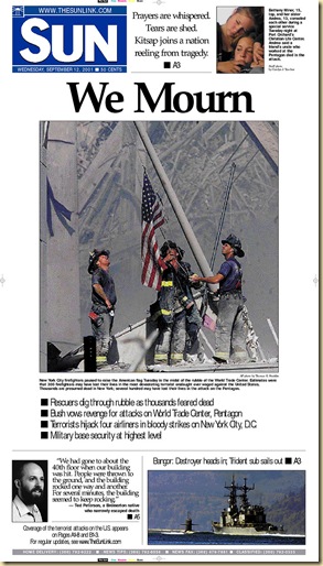 20010912-911報紙頭版回顧3－美國浩劫【SEPT. 11 ATTACKS ON THE FRONT PAGES（PART 3 ...